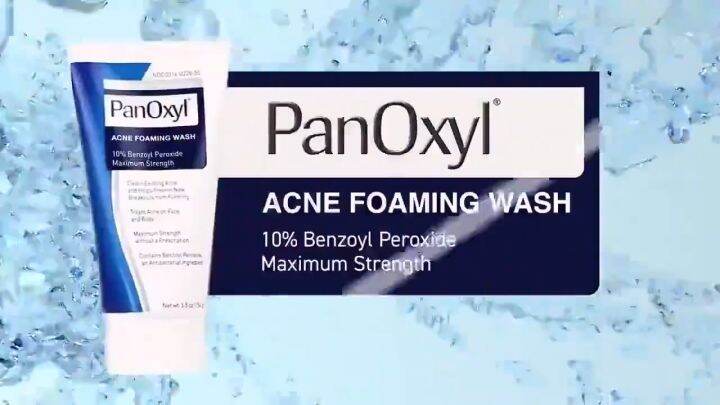 PanOxyl Acne Cleanser Antibacterial Moisturising Acne Milk with Benzoyl ...