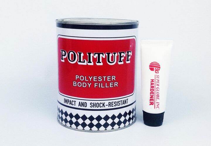 Polituff Polyester Body Filler w/ Hardener | Lazada PH