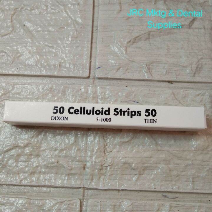 Dental Celluloid Strip ( 50 Thins ) | Lazada PH