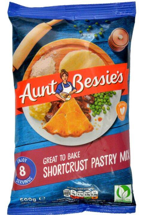 Aunt Bessie's Shortcrust Pastry Mix, 500g [UK] | Lazada