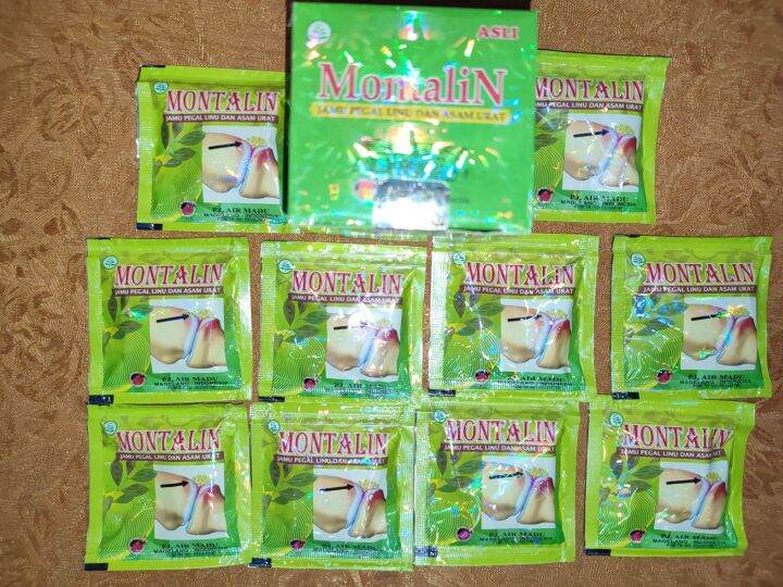 MONTALIN CAPSULE ORIGINAL 1BOX/10SACHET | Lazada PH