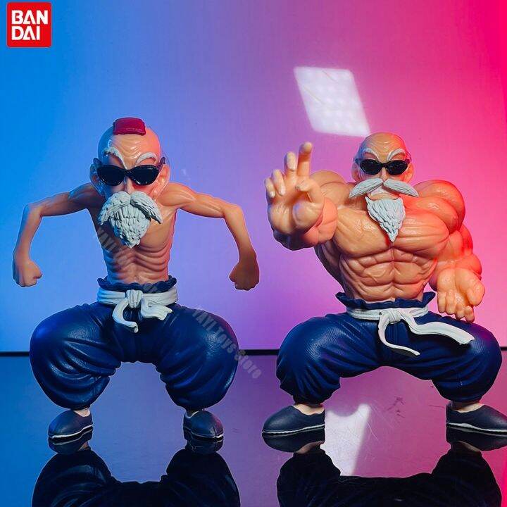 New Anime Dragon Ball Figure Master Roshi Action Figure Muscle ...
