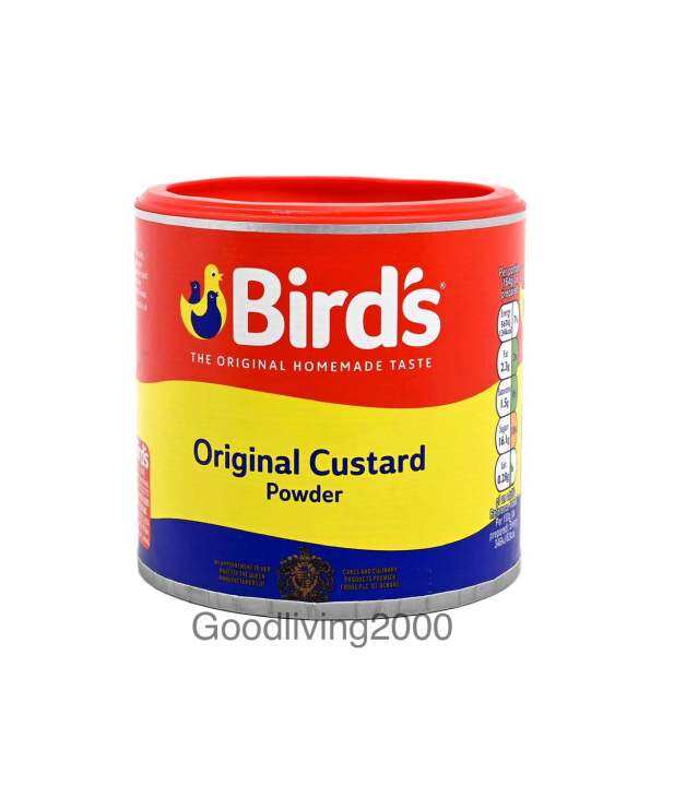 (Free shipping) Bird's Original Custard Powder 250g เบิร์ด ผงคัสตาร์ดทำ ...