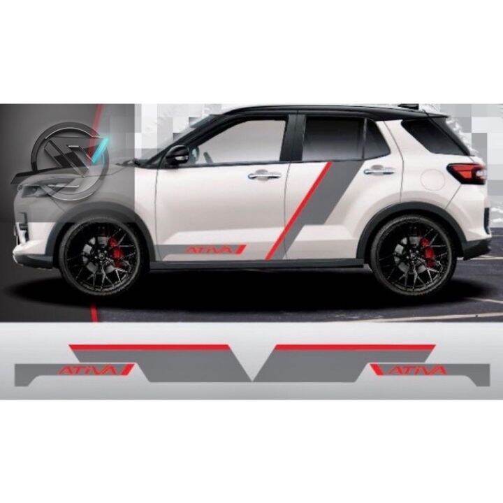 (Ready Stock) Perodua Ativa Car Body Sticker | Lazada