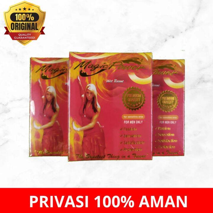 Tisu magic power crimson desire | Lazada Indonesia