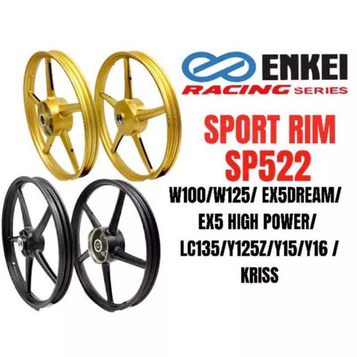 ENKEI SP522 SPORT RIM Y15ZR LC135 Y125ZR Y125 Y15 135LC LC4S LC5S RIM SUKAN SP522 ENKEI RIM ...