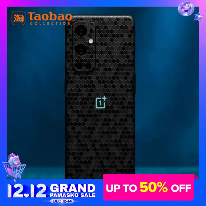 Machine Skin 3M Sticker OnePlus 9 Pro R Back Sticker Carbon Fiber ...