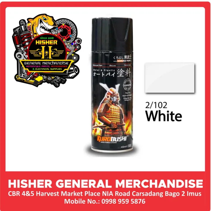 Samurai Spray Paint White | Lazada PH