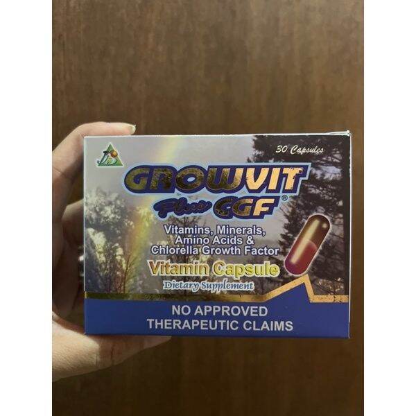GROWVIT PLUS GCF, PAMPATANGKAD CAPSULE | Lazada PH