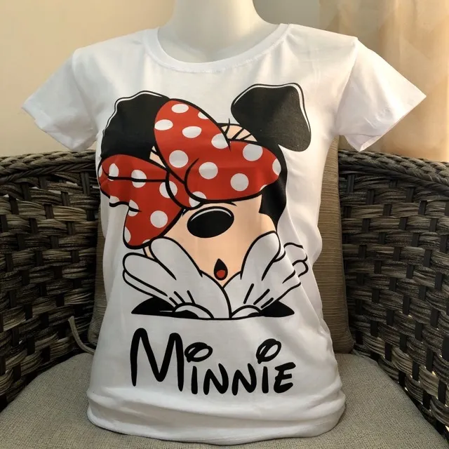 Minnie cartoon character t-shirt for teenagers | Lazada PH