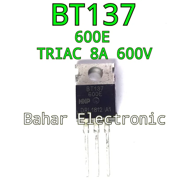 TRIAC BT137 600E 8A 600V | Lazada Indonesia