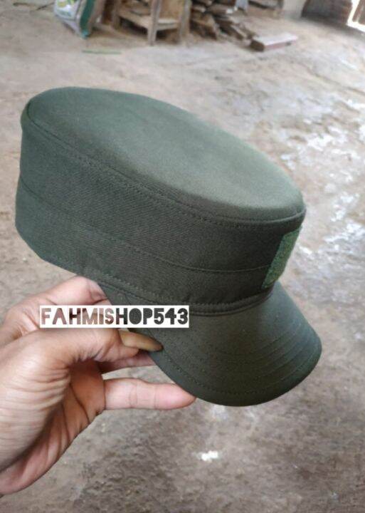 topi komando pdh hijau army/topi tactictal velcro outdour emblem logo ...