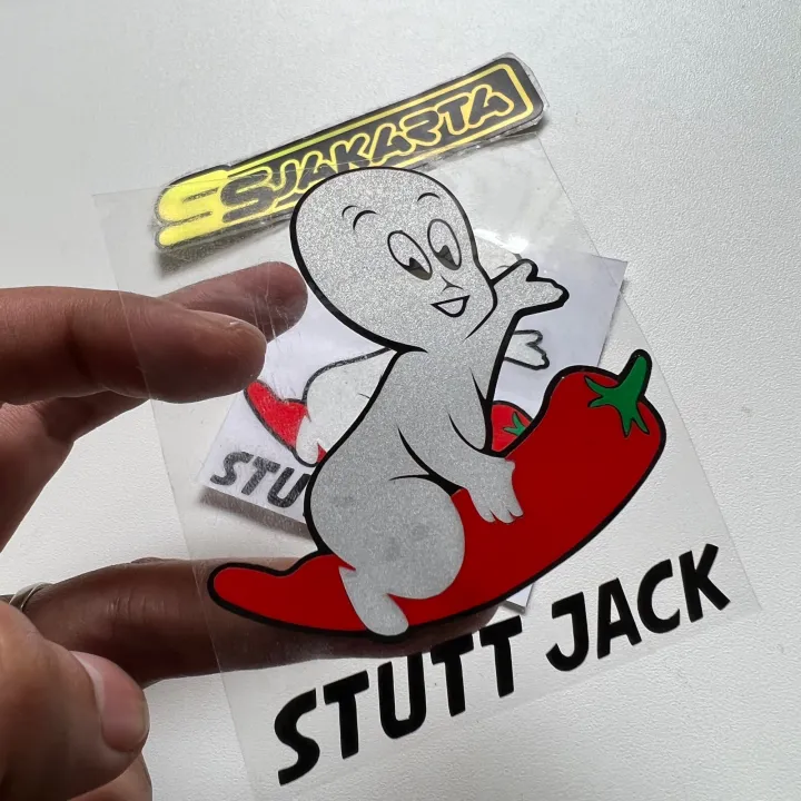 STIKER STICKER STUTT JACK CUTTING | Lazada Indonesia