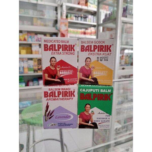 Balpirik Balsem Nyeri Otot Ukuran 20 gr All Varian Kayu Putih Hot ...