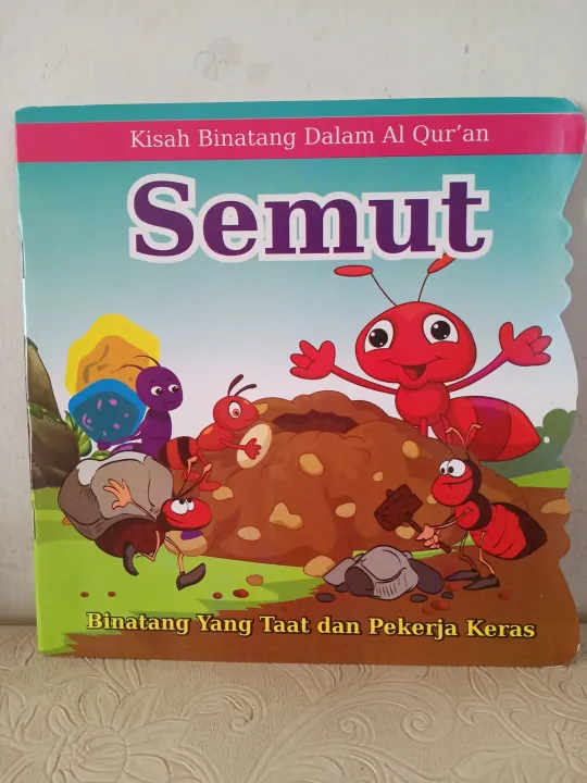 buku cerita kisah binatang dalam al-qur'an SEMUT 32 halaman | Lazada ...