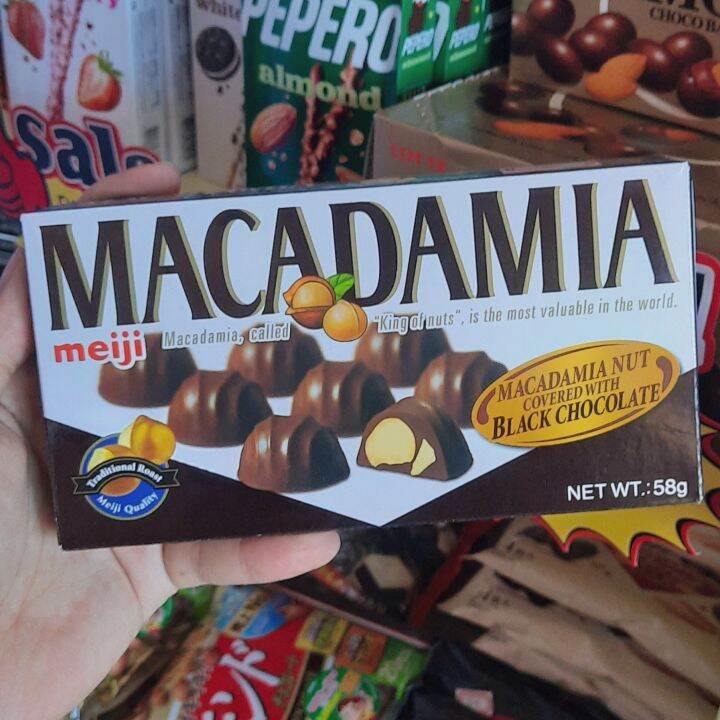 Meiji Macadamia Dark Chocolate Flavour | Lazada PH