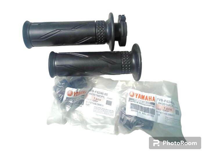 Yamaha Mio i 125/Mio Gear/Mio Gravis Handle Grip set with Bar end ...