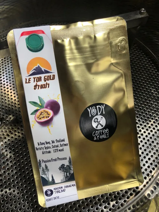 🇹🇭 ช่างเปา เลอตอโกลด์ เสาวรสโปรเซส Passion Fruit process Le Tor Gold ...