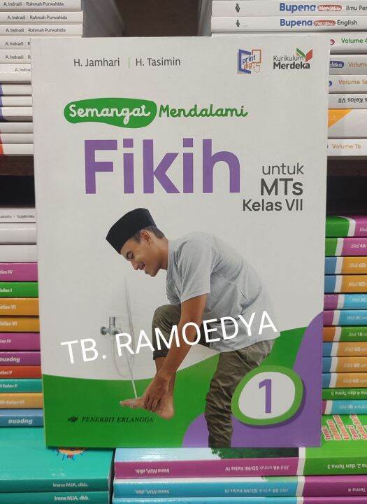 Buku Fikih MTs kelas VII Kurikulum Merdeka Erlangga | Lazada Indonesia