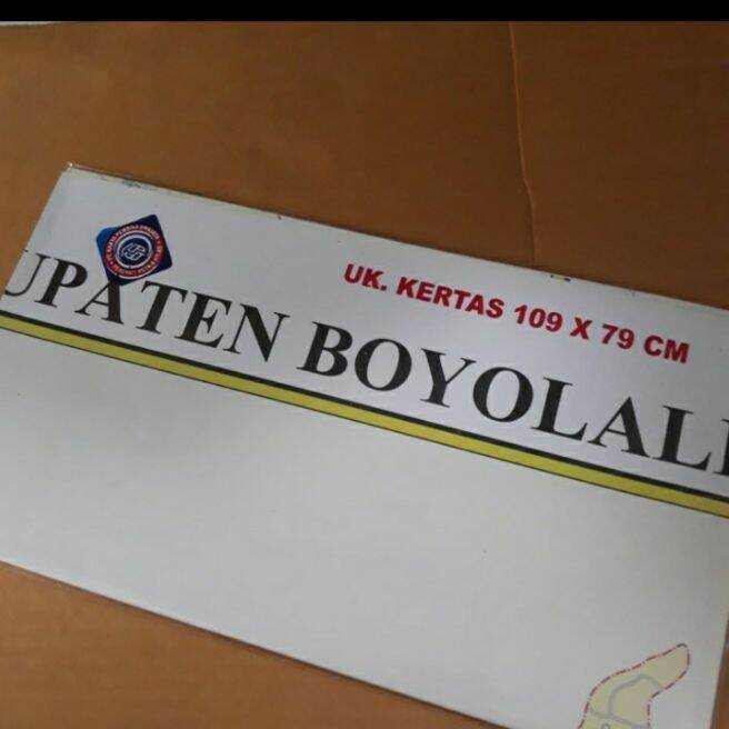 PETA KABUPATEN BOYOLALI | Lazada Indonesia
