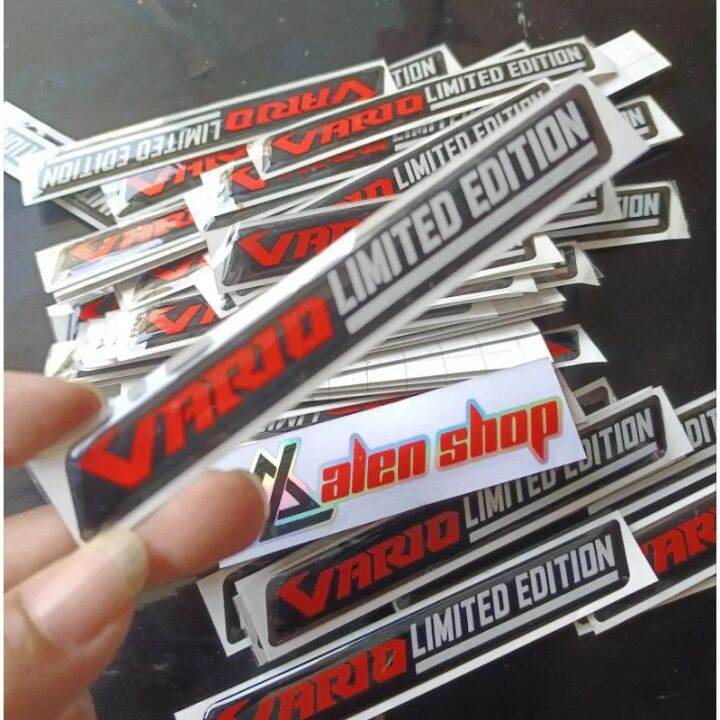 STIKER TIMBUL EMBLEM VARIO LIMITED EDITION 3D | Lazada Indonesia