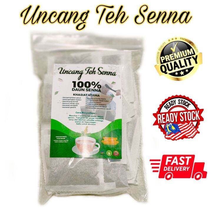 10 uncang Teh Sanna Uncang Senna Teabags Tea | Lazada