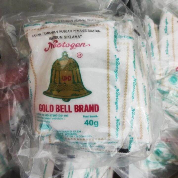 ORIGINAL MAGIC SUGAR NEOTOGEN GOLD BELL BRAND 40GRAMS 1pack/10sachets ...