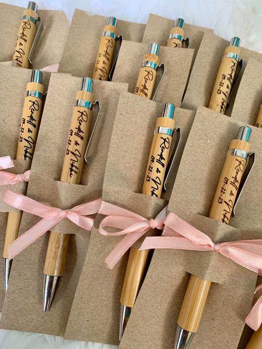 Personalized Bamboo Ballpen | Lazada PH