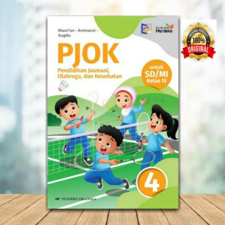 buku pelajaran sd kelas 4 pjok kurikulum merdeka | Lazada Indonesia