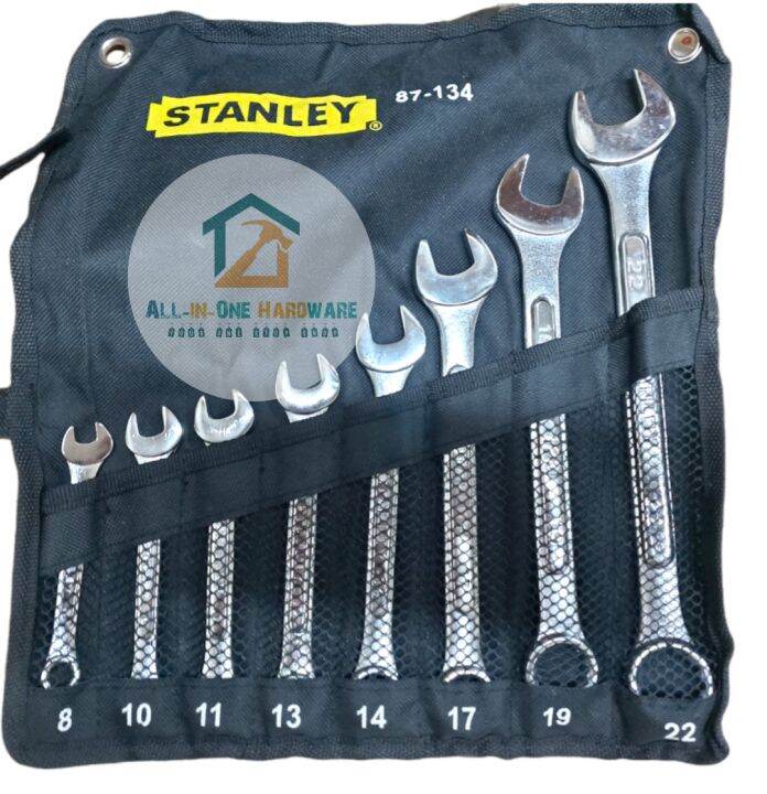 STANLEY CHALLENGER SERIES COMBINATION WRENCH SET 8-22MM #87-134 | Lazada PH
