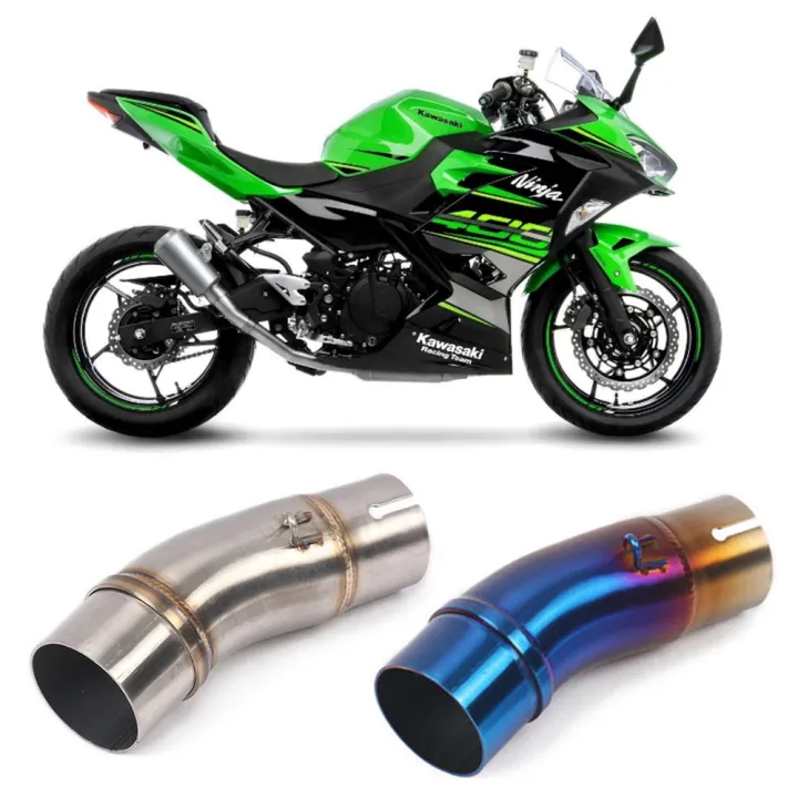 READY STOCK Slip-on Mid Pipe For Kawasaki Ninja400 Z400 Exhaust System ...