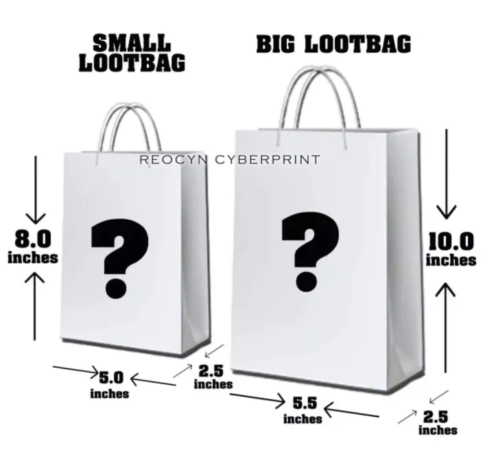 Requested theme lootbag / paperbag(sold by 10) | Lazada PH