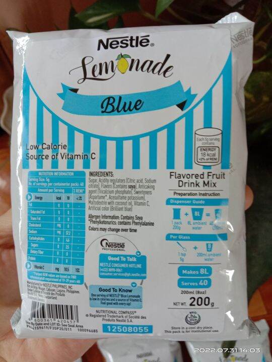 Nestle Blue Lemonade 200g | Lazada PH