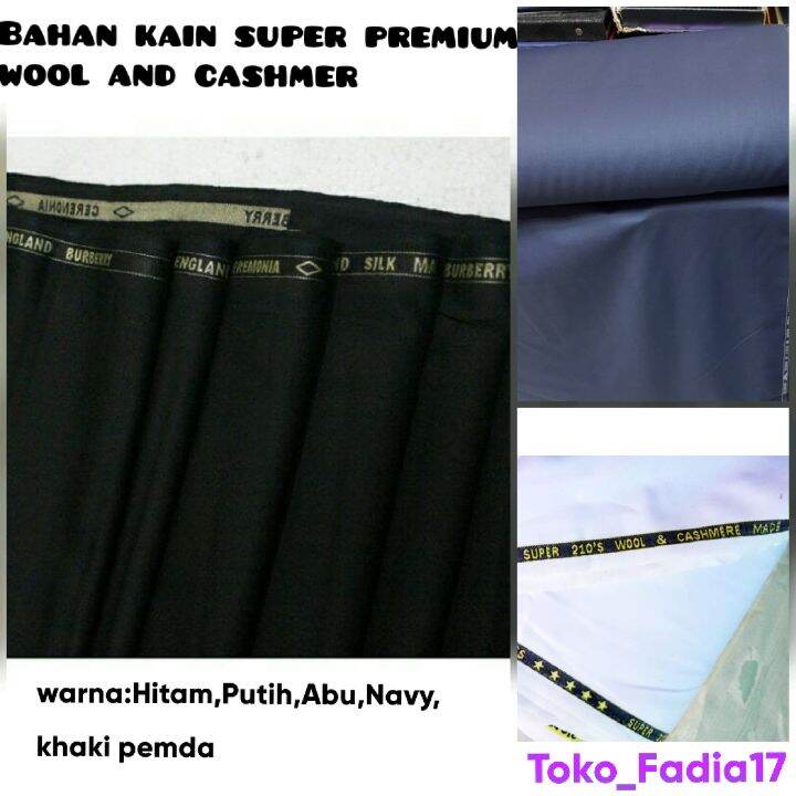 Bahan kain katun wool cashmere untuk celana,setelan baju jas dinas ...