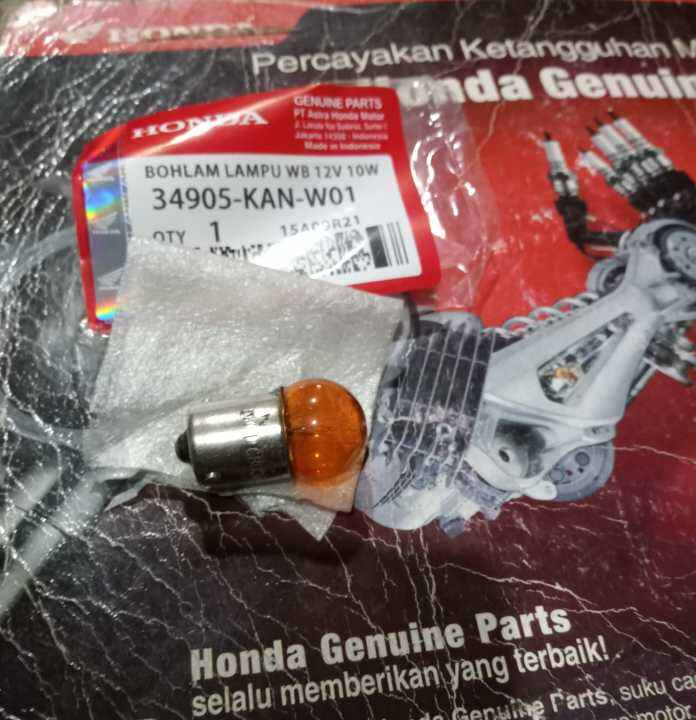 Bohlam Sen Kuning Model Puter Honda Megapro Monoshock Verza CB150R Old ...