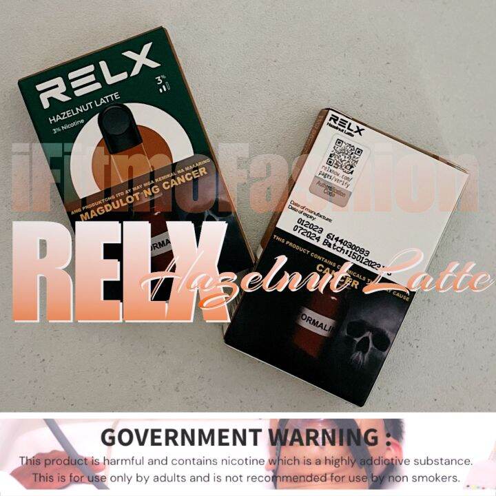 RELX Pod GHW HAZELNUT LATTE for Infinity Essential Phantom Artisan Breeze Device | Lazada PH
