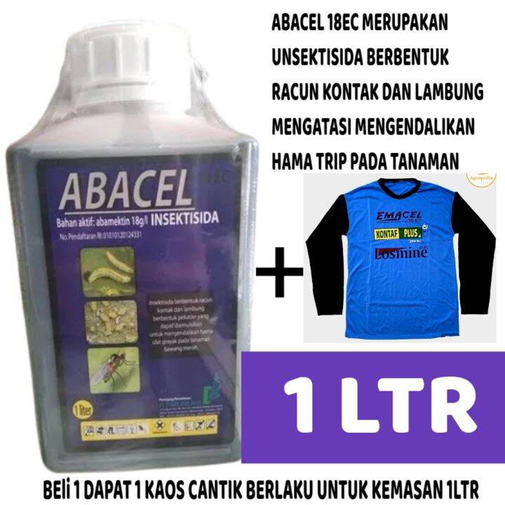 INSEKTISIDA ABACEL 18EC 500ML 1LTR PROMO DPT KAOS CANTIK INSEKTISIDA ...