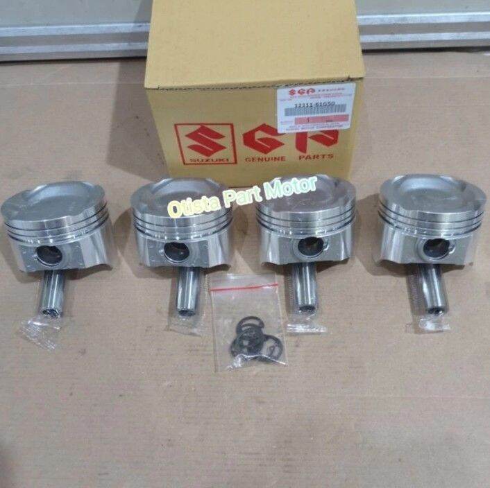 piston seher assy set suzuki carry futura apv 1.5 G15A OVZ STD-1.00 | Lazada Indonesia