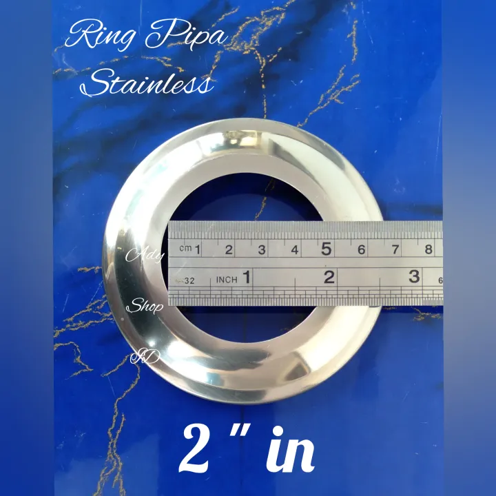 Ornamen Ring pipa stainless ukuran 2" in | Lazada Indonesia