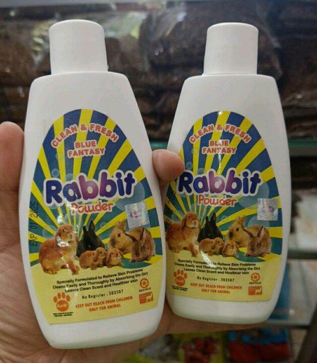 Bedak Kelinci Rabbit Powder / Talcum Wangi / Harum Raid All Powder ...