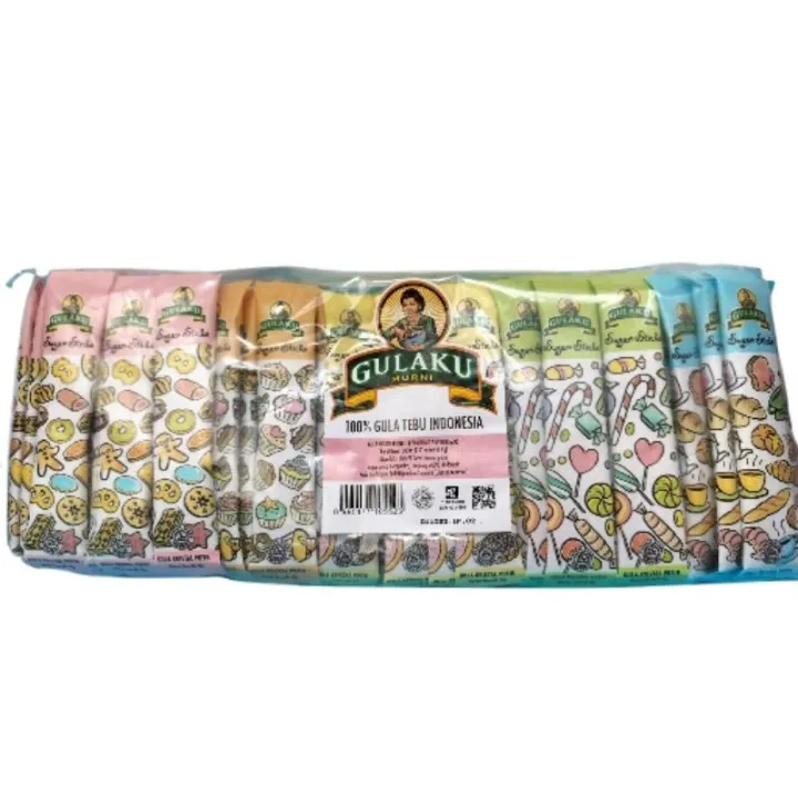 Gulaku Stick 125 sachet x 8 gram | Gula pasir stik | Gula pasir sachet ...