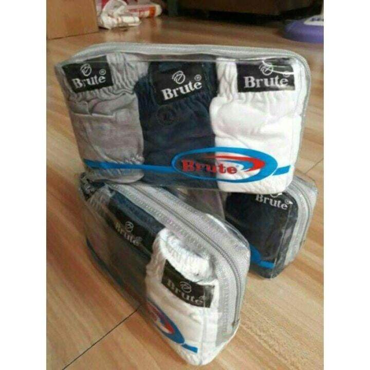 BRUTE/BRIEF ADULTS BIKINI BRIEF (3pcs per pack) | Lazada PH