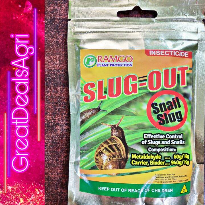 SLUG-OUT SNAIL/SLUG INSECTICIDE (100g) RAMGO | Lazada PH