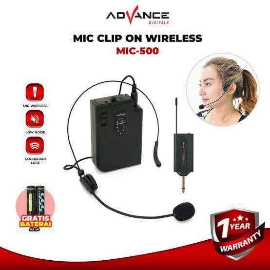 Mic wireless Advance MIC-500 | Lazada Indonesia