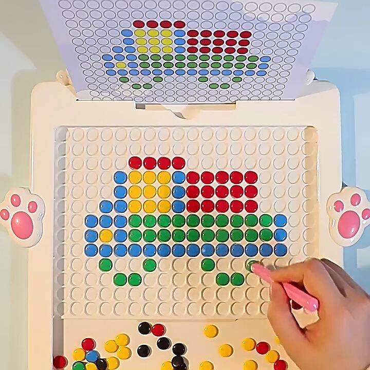 Magnetic Drawing Board Educational Toys for Kids DIY Magnetic Sketchpad ...