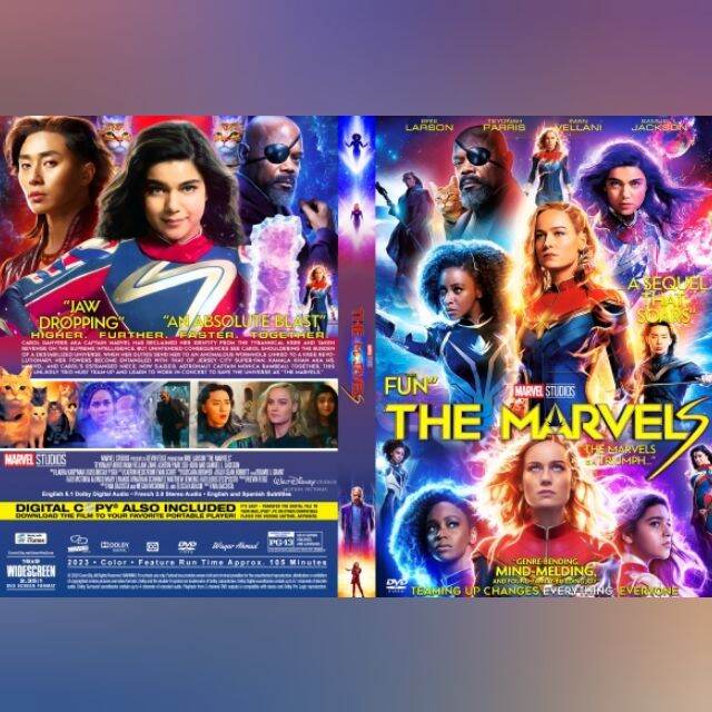 Dvd Film The Marvels (2023) | Lazada Indonesia