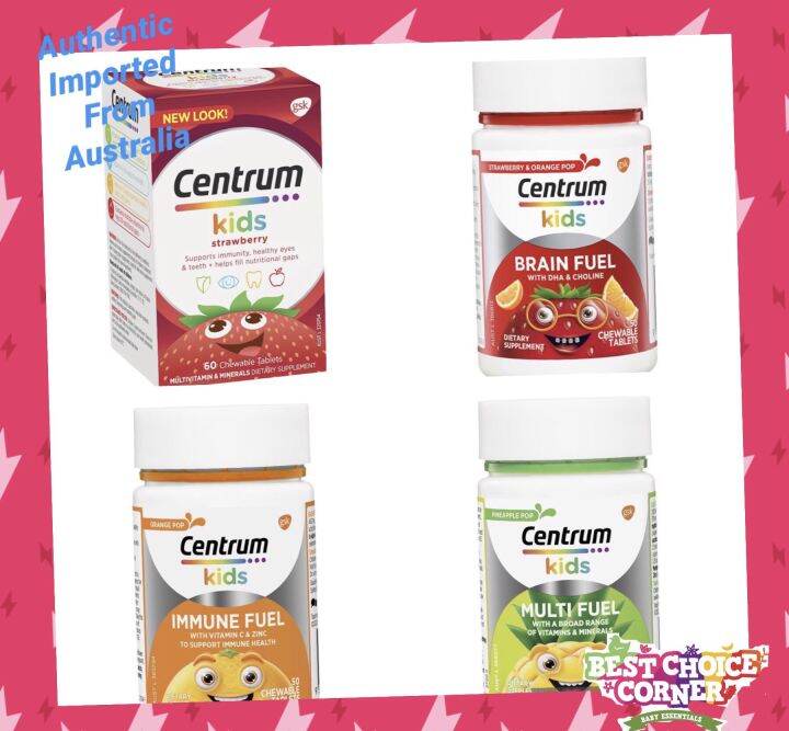 Centrum Kids Multivitamins Chewable Tablets | Lazada PH