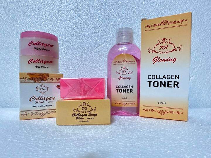 701 Collagen set b glowing original jakarta | Lazada PH