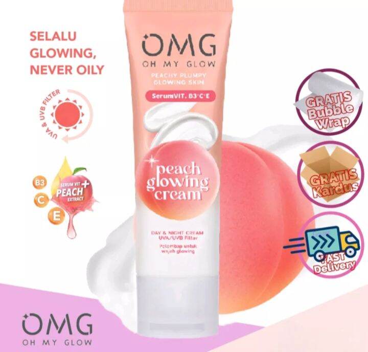 Cream OMG/OMG cream/Cream Oh My Glow/Krim OMG/Cream sachet OMG OH MY GLOW | Lazada Indonesia