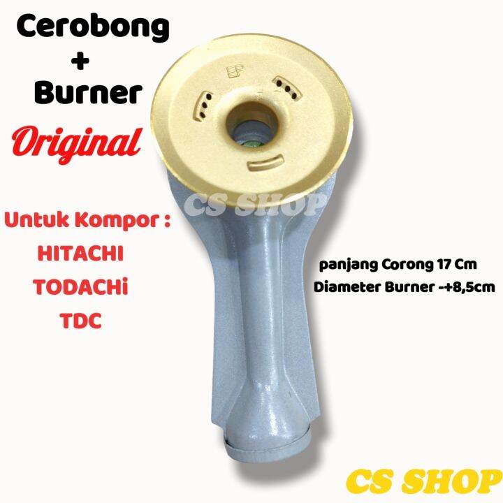 Cerobong 1 set Kompor Gas Ep Hitachi Original/Corong+Burner Besar Hitachi Origin | Lazada Indonesia